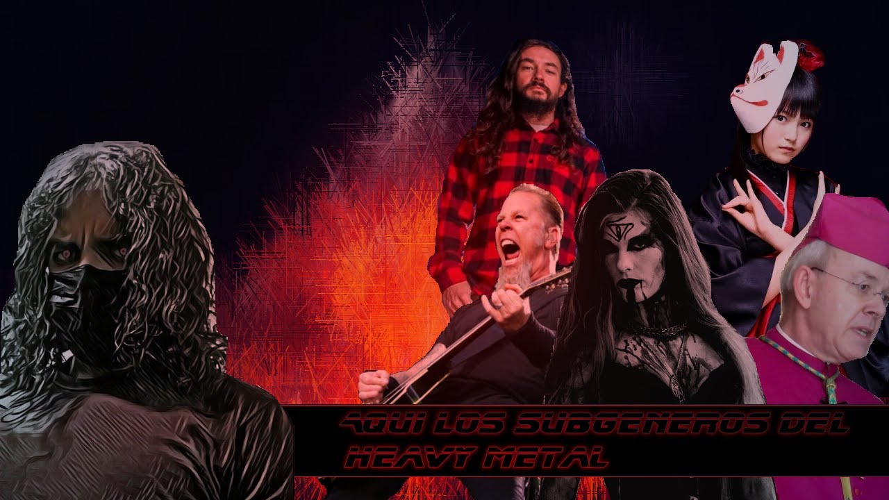 🌑 subgéneros del metal y sus bandas 🎸🎧 - YouTube