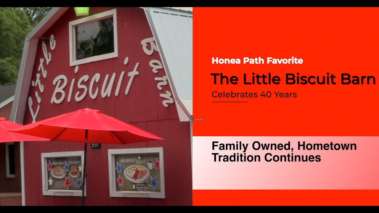 Honea Path's The Little Biscuit Barn Marks 40 Years of Good Eats - YouTube