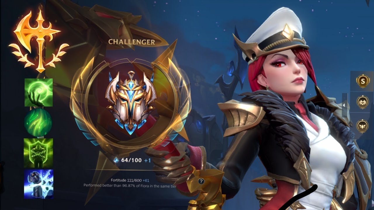 Try Hard Fiora vs Gwen ft FF TEAM MATES Full Ranked Gameplay - YouTube