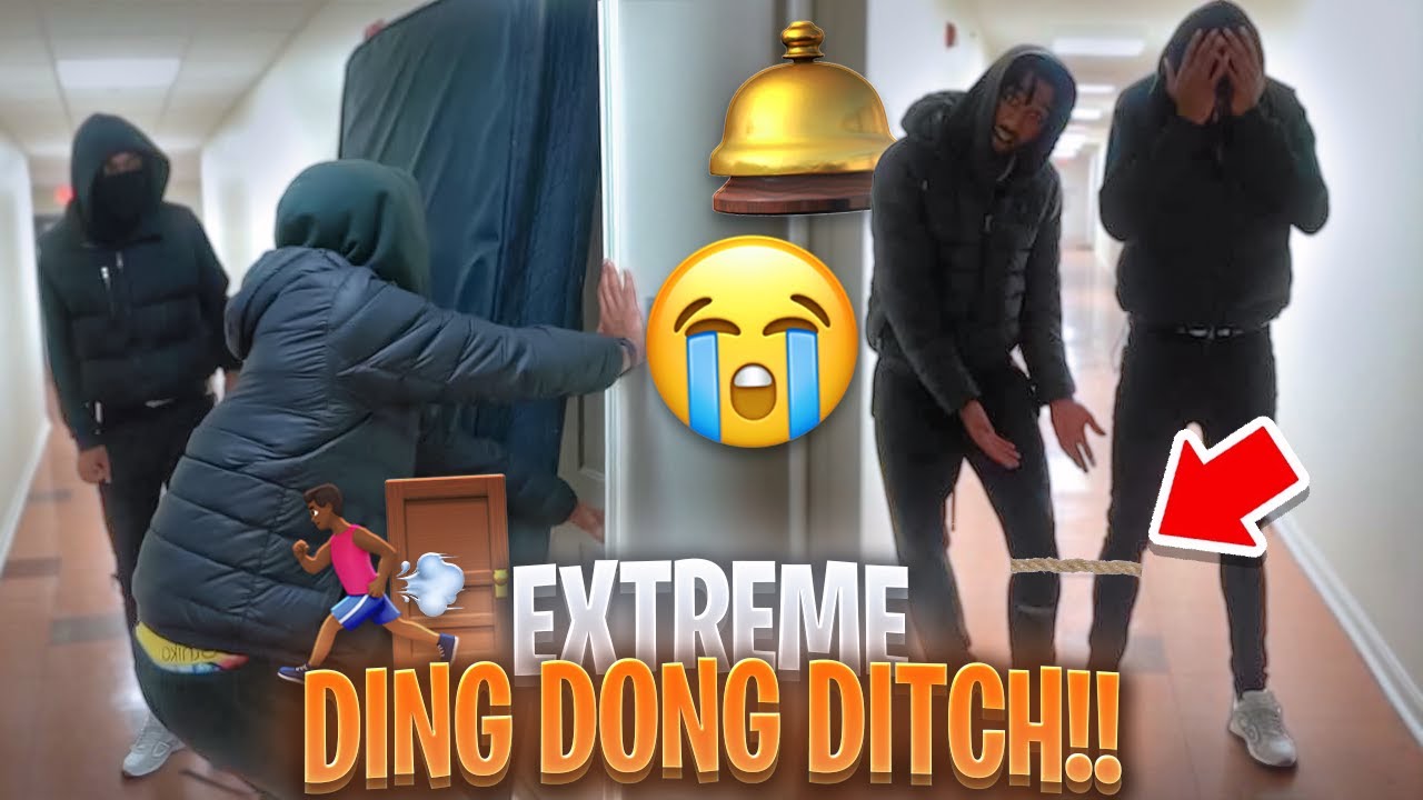 EXTREME DING DONG DITCH😂!! **PART 2 GONE WRONG** - YouTube