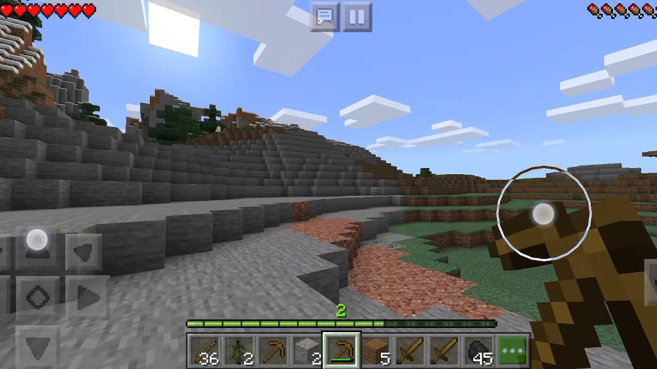 MINECRAFT SURVIVAL ANDESITE BLOCK DAY #1 - YouTube