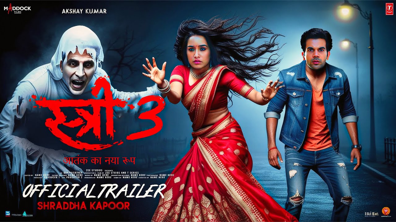 Stree 3 - Official Trailer (2025) | Akshay Kumar, Shraddha Kapoor ...