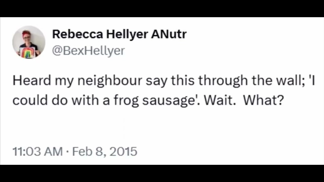 frog sausage - YouTube