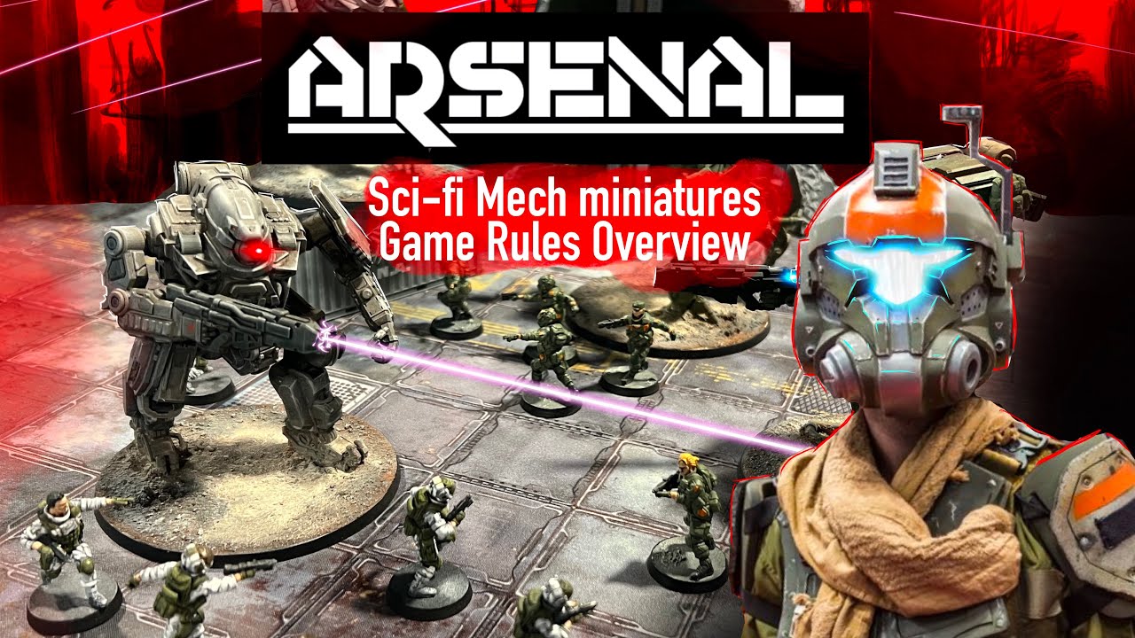 ARSENAL: Miniatures Game Rules Overview. Blaster VOL .07 - YouTube