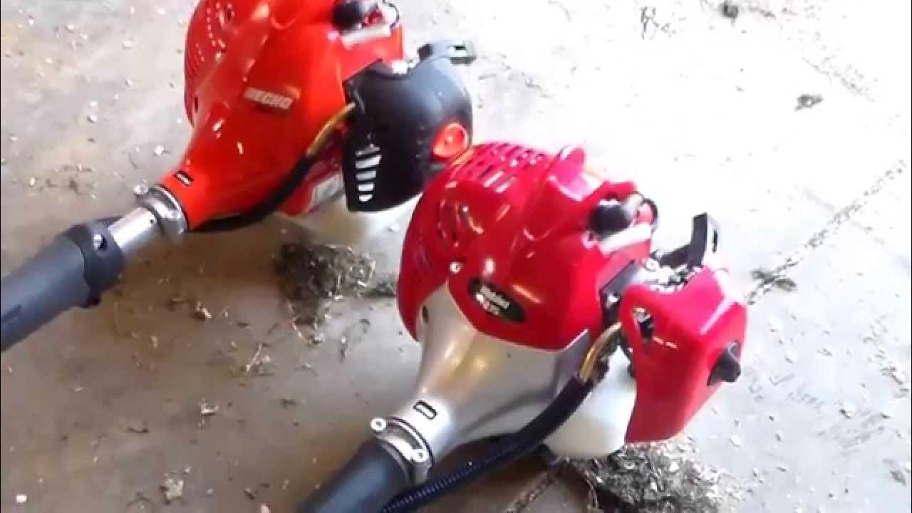 Echo SRM225 vrs Shindaiwa T235 - YouTube