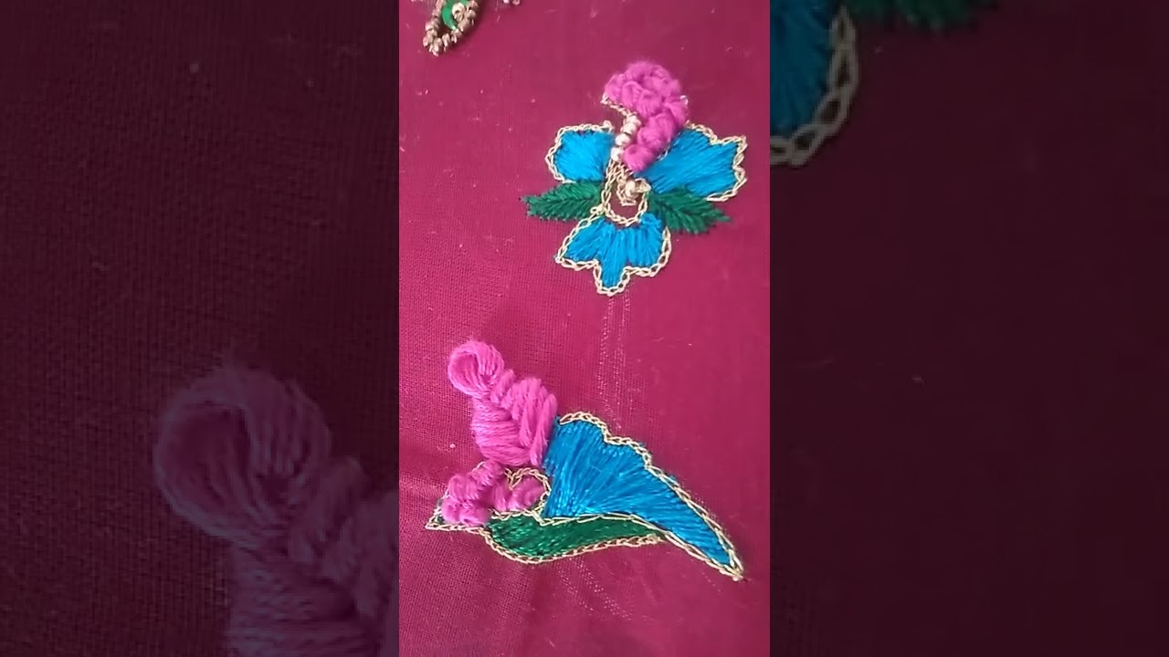 💫 Buttas design for aari work in beginners 😄ST ️ StyleTraditional138 ...