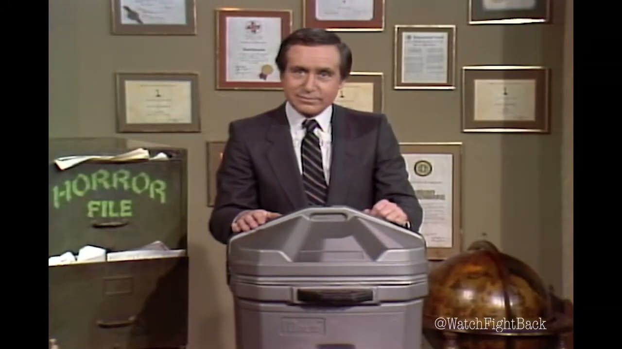 Sears Trash Can 1500-Foot Drop Test in 1985 | Fight Back! Classics ...