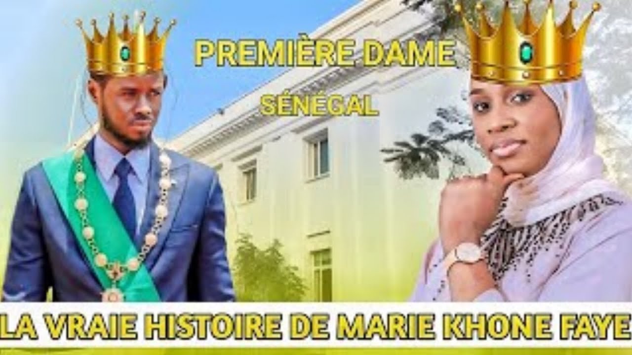 La Vraie HISTOIRE et BIOGRAPHIE de Marie Khone Faye PREMIERE DAME DU ...