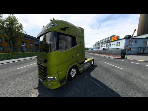 ETS 2 BASIK ŞASE YENİ DAF XG+KAYAR SİNYAL VE DİNAMİK AYDINLATMALI MODS-EURO TRUCK SİMULATOR 2  1.41