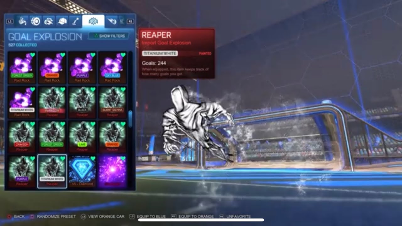 Showcasing my best painted goal explosions part 3 - YouTube