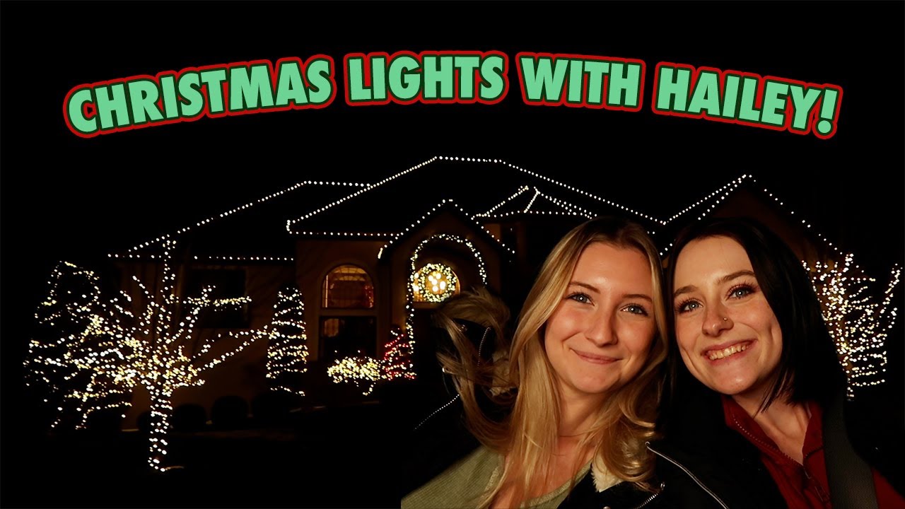 12 Days of Christmas - Day 9: Christmas Lights with Hailey! | Audra ...