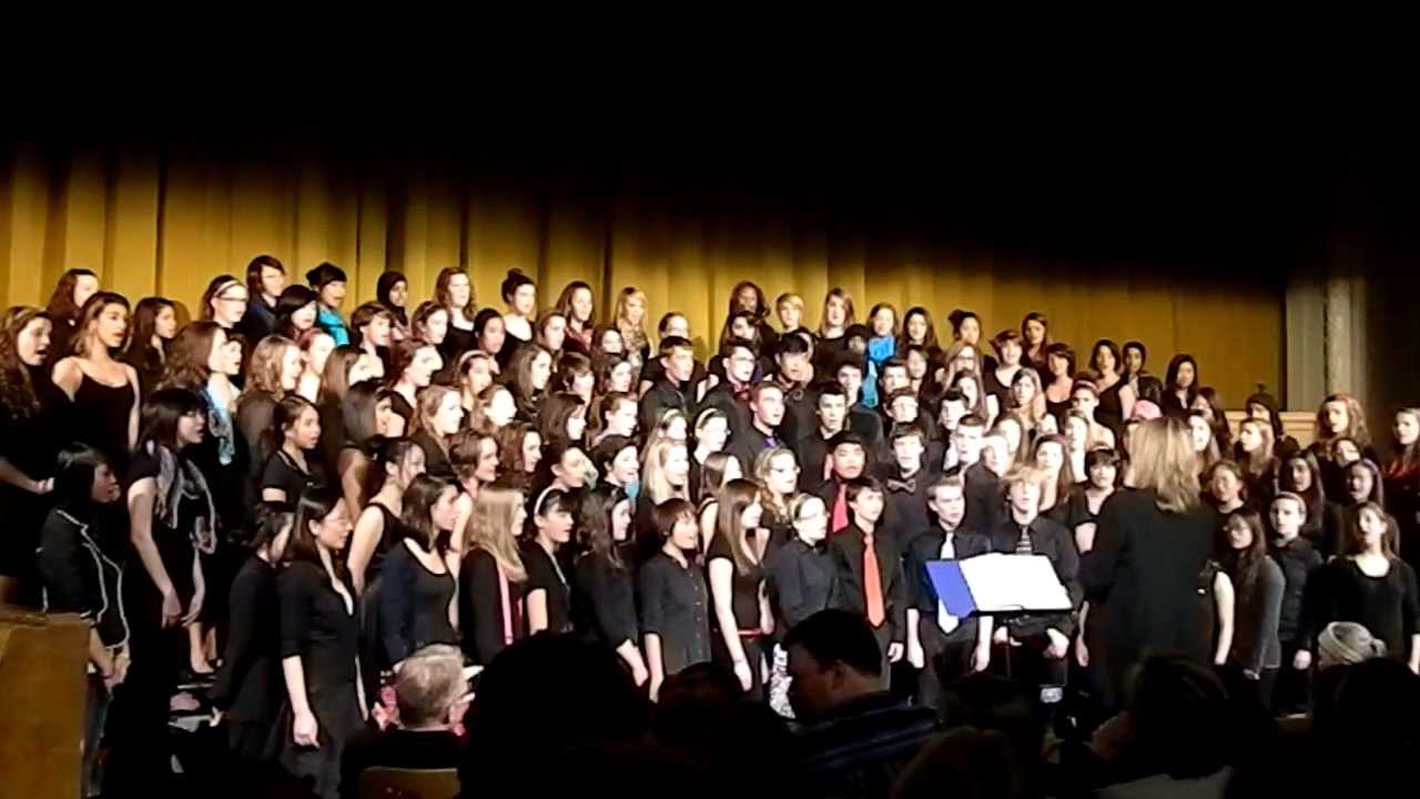 Glebe Collegiate Full Choir - The Prayer - YouTube