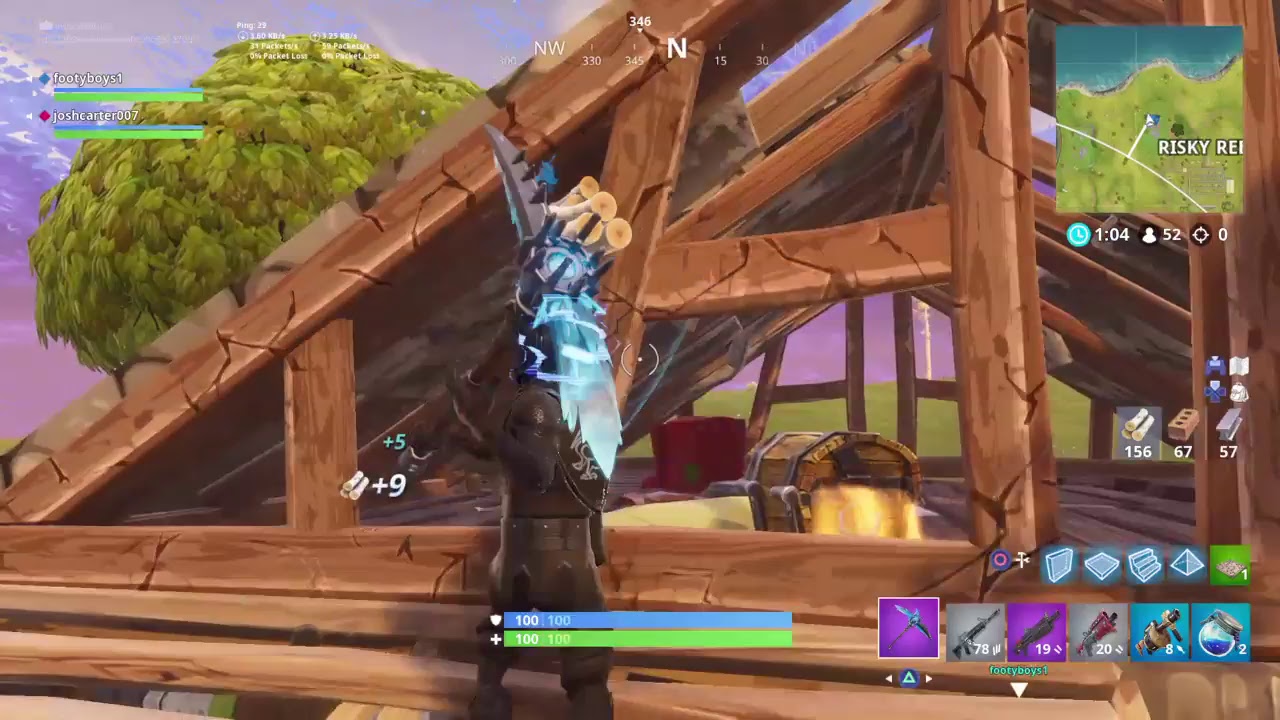 FortNite gettihg Wins with Archie - YouTube