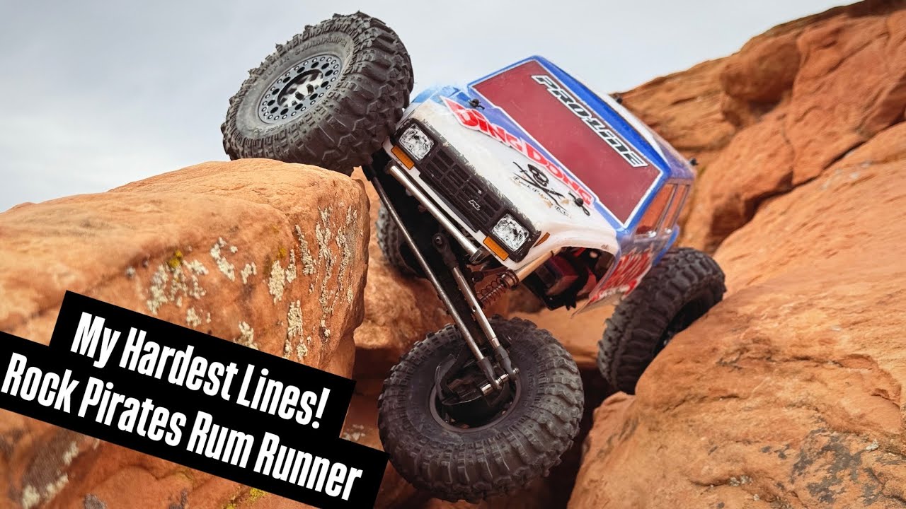 Rock Pirates Rum Runner Takes On MY HARDEST LINES! Sketchy, Technical ...