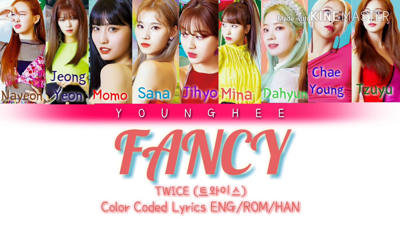 TWICE (트와이스) - FANCY [Color Coded Lyrics ENG/ROM/HAN] - YouTube