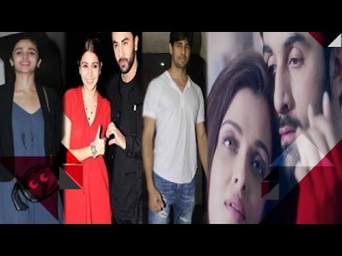 Stars Spotted At ADHM Screening | Ranbir's Fan Boy Moment With Aishwarya
