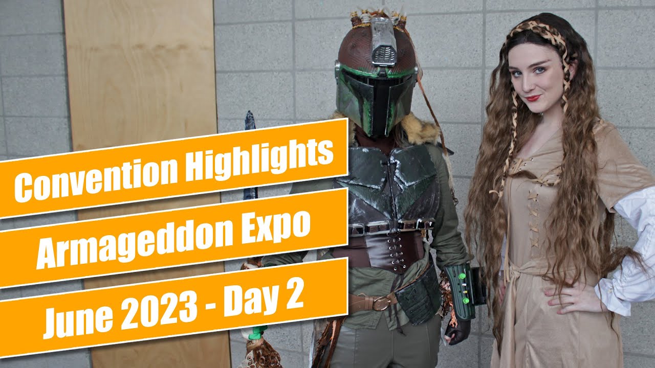 Armageddon Expo Auckland June 2023 - Day 2 Highlights - YouTube