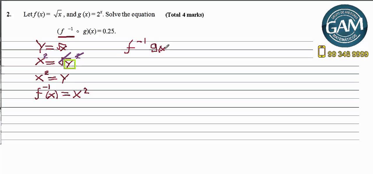 IB Maths Standard Level Logarithms review - Problem 2 - YouTube