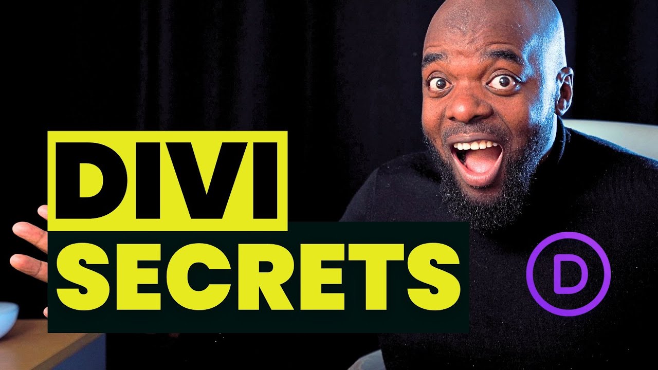Divi Secrets You Probably Didn't Know. - YouTube