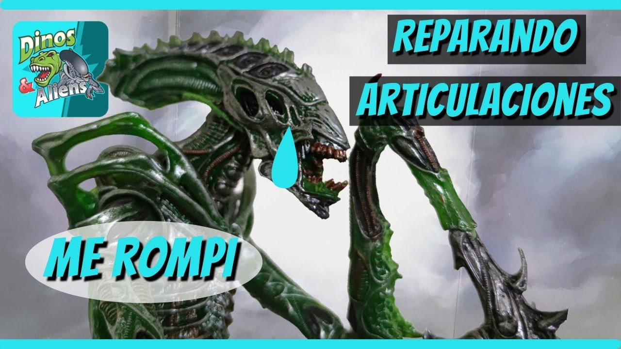 Como reparar fácilmente la articulación del pie de una figura NECA | Tutorial - YouTube