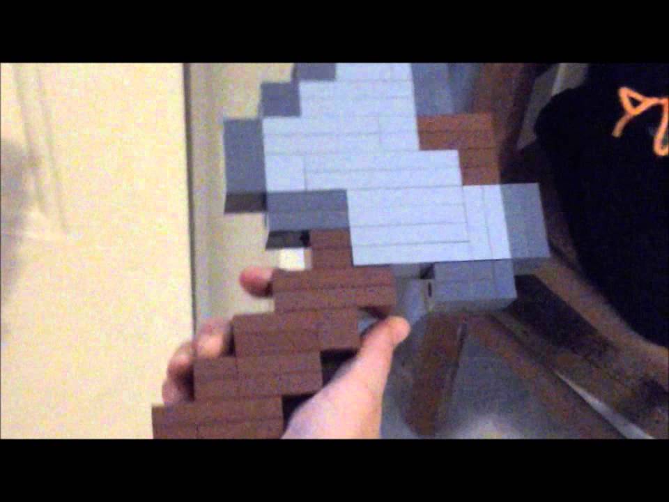 lego minecraft axe - YouTube