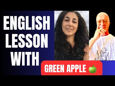 ENGLISH LESSONS with GREEN APPLE (LESSON 1)- Impara le basi di inglese ...