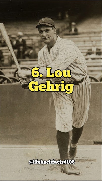 Top 10 Best Baseball Players all time ⚾ | Life hack Facts # ...