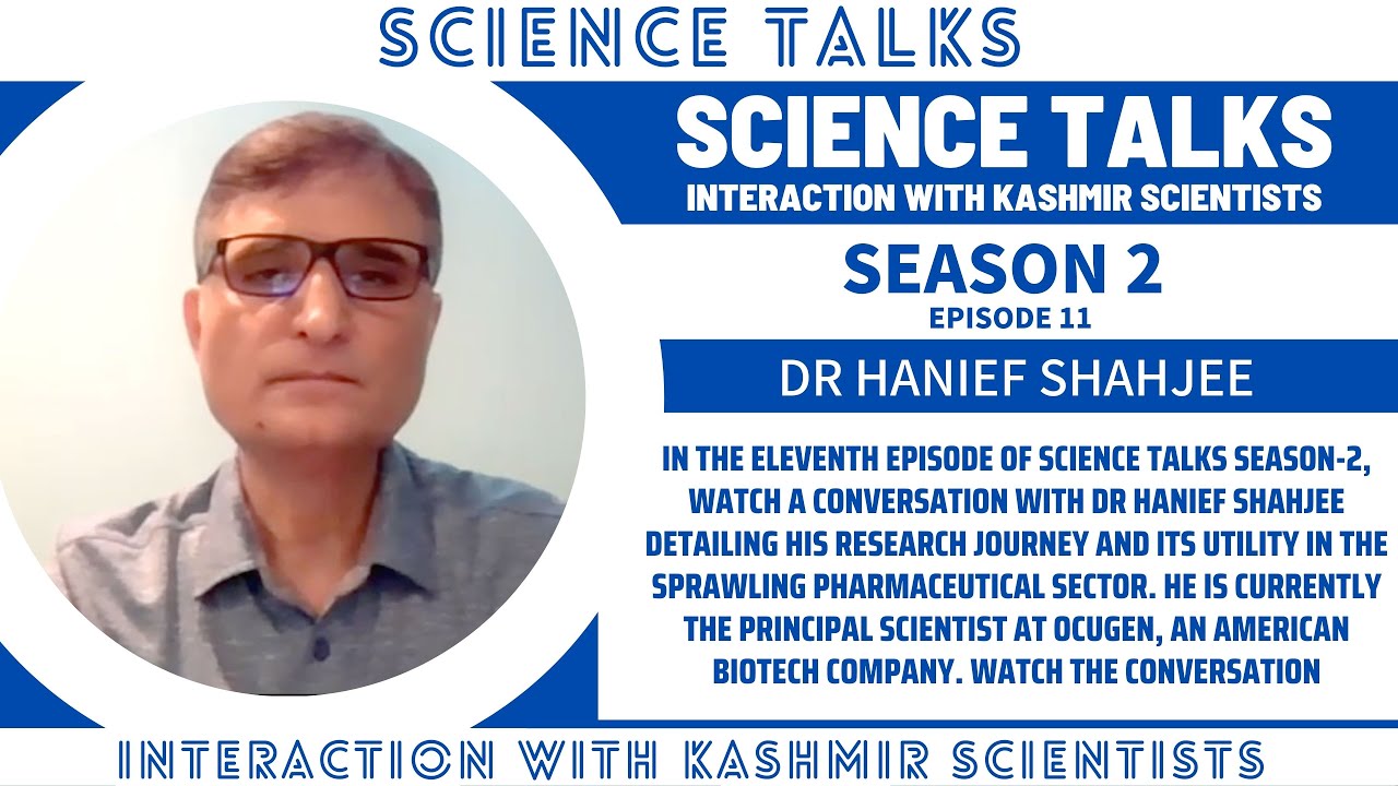 Science Talks: Season 2 Episode 11 (Dr Hanief Shahjee) - YouTube