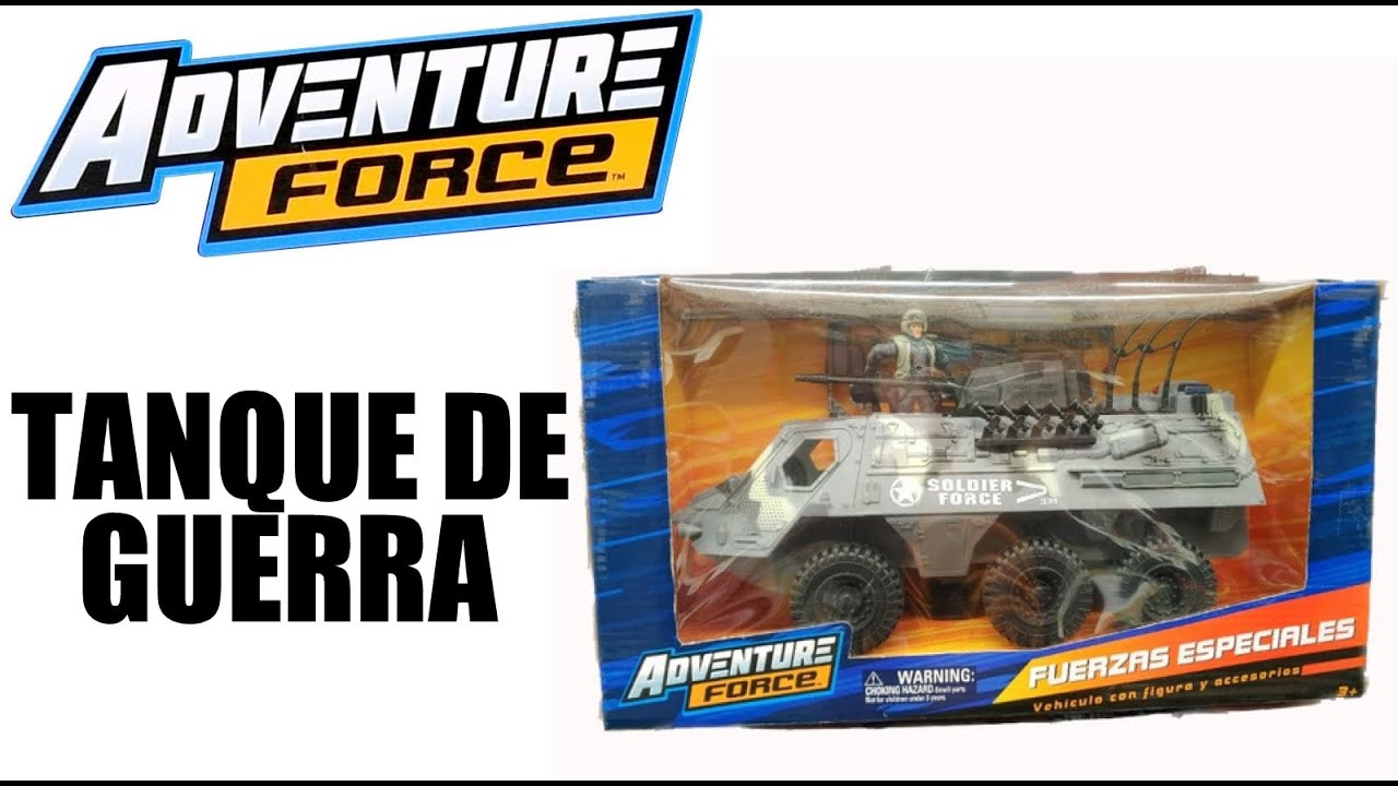 ADVENTURE FORCE: TANQUE DE GUERRA. UNBOXING. - YouTube
