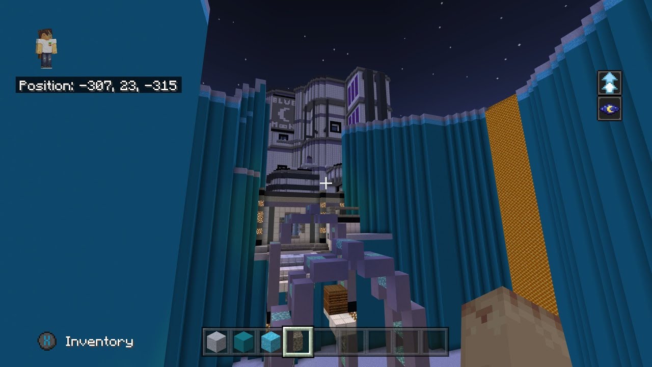 Fe2 Blue Moon in Minecraft! - YouTube