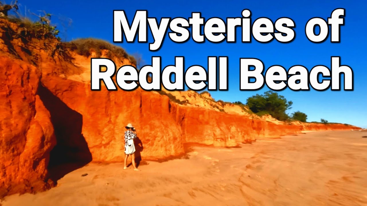 Reddell Beach's Cliffs & Dinosaur Footprints in Broome - YouTube