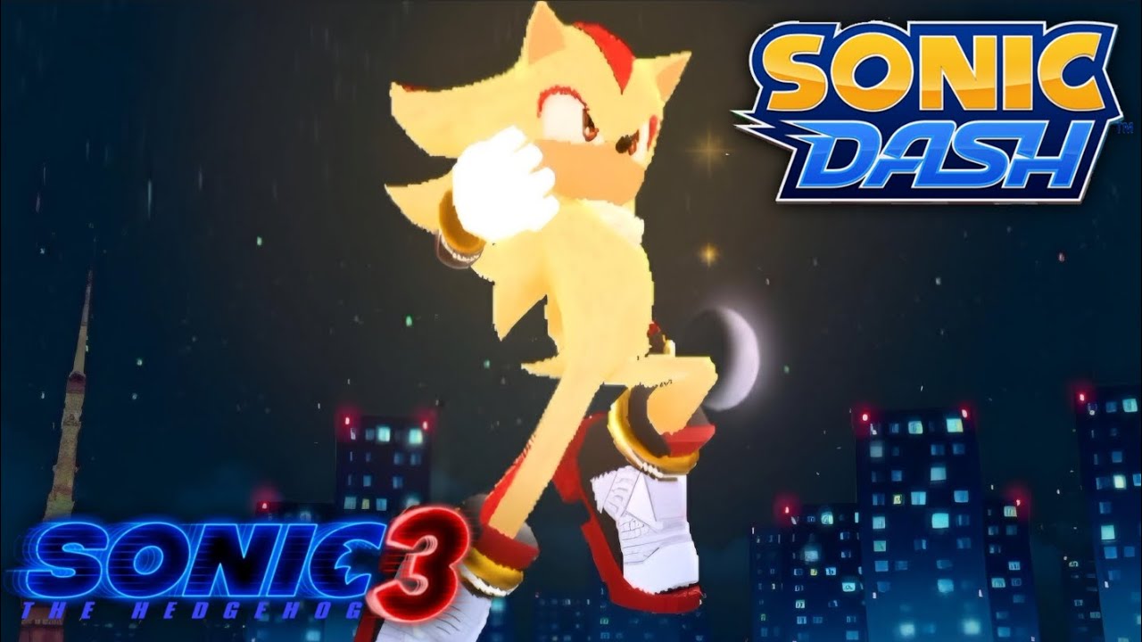 Sonic Dash - Movie Super Shadow Showcase Gameplay - YouTube