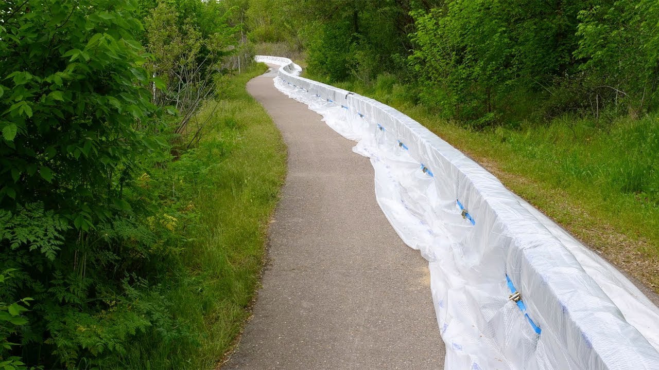 Protect your assets from flooding with Muscle Wall - YouTube