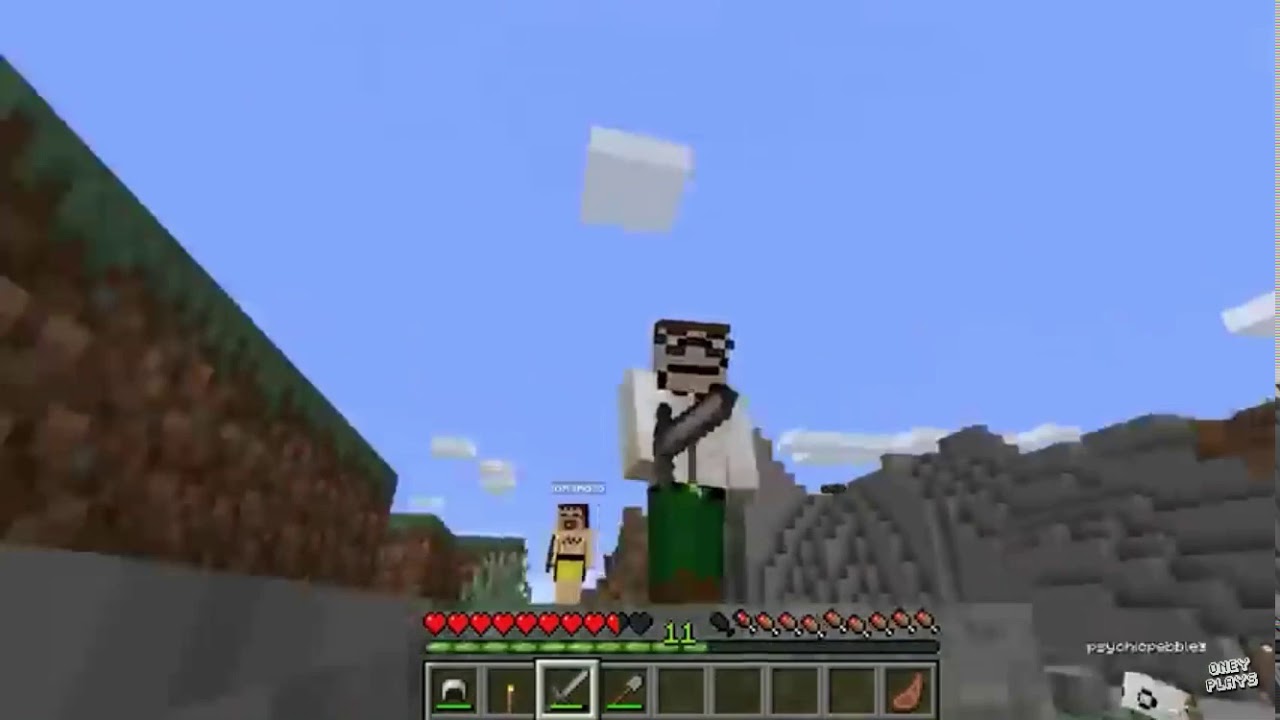 OneyPlays: zach minecraft lets play joke - YouTube