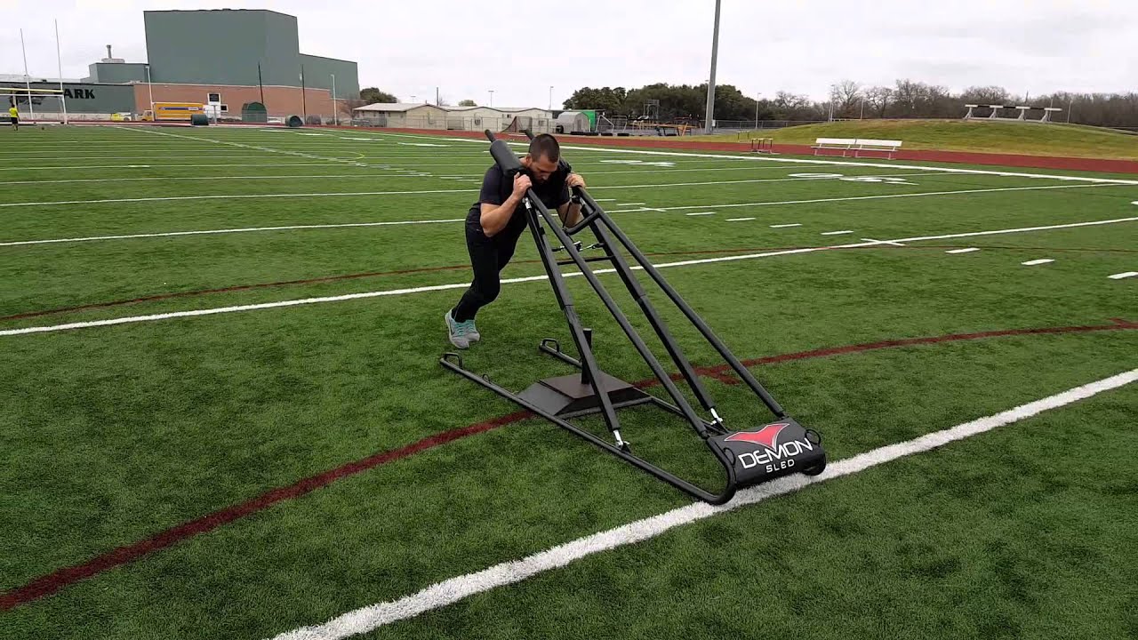 Demon Sled Coaching Cues: Bound to Sprint - YouTube