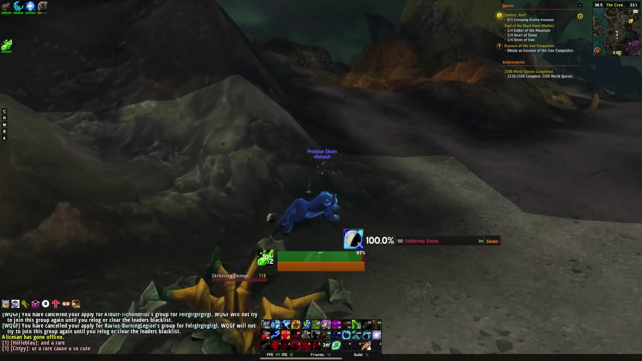 Spiders, Huh? | WoW Quest - YouTube