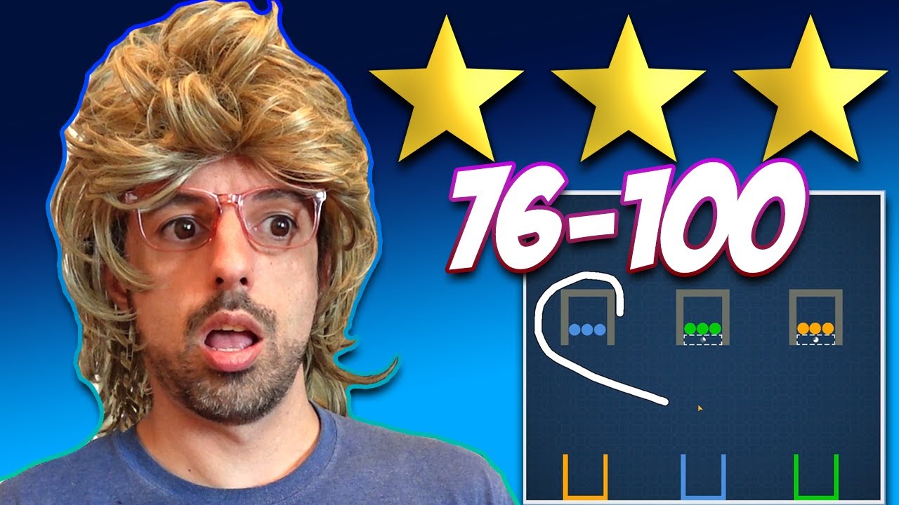 Booms Quest for 3 Stars (BRAIN IT ON 76-100) - YouTube