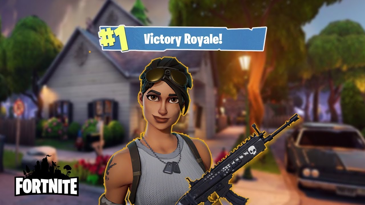 [PS4] Fortnite Battle Royale - DUO - EPIC SCAR ELIMINATION !! - YouTube