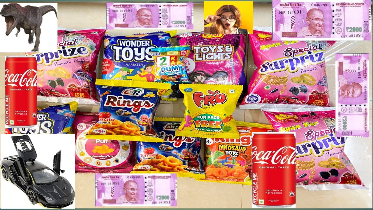 Latest collection of snacks with free gifts and free toys inside ...
