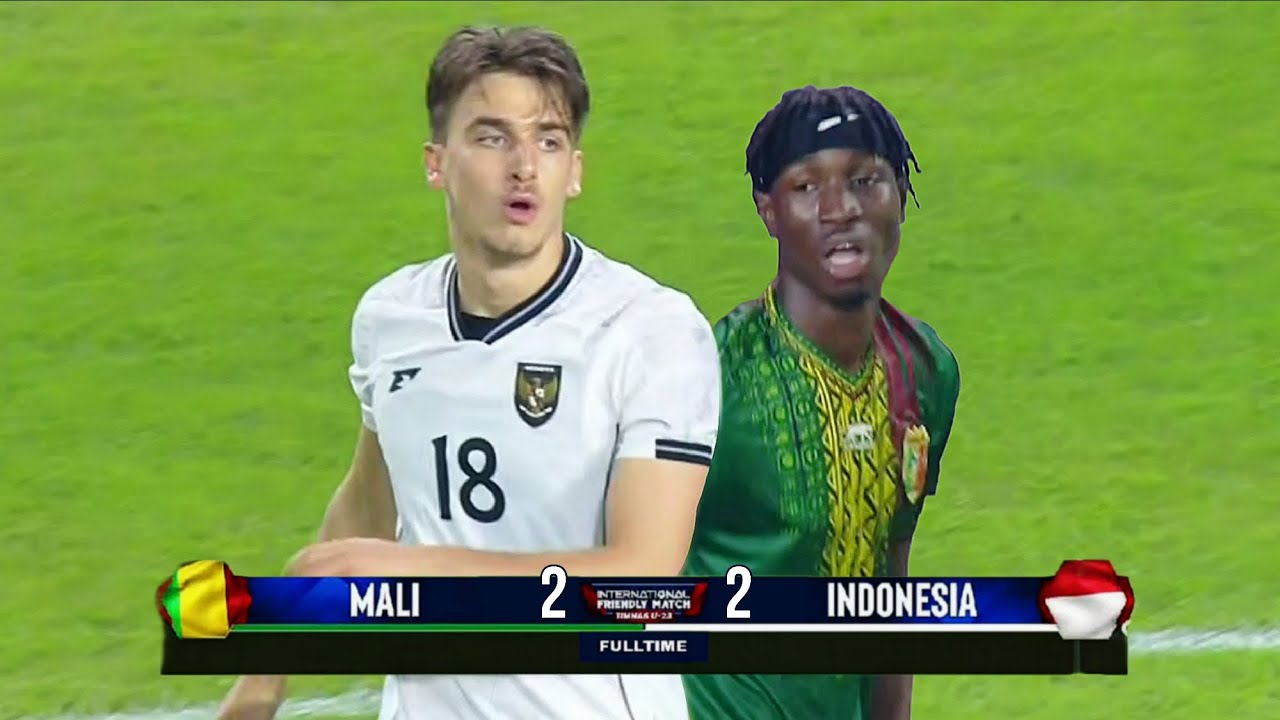 FULL HIGHLIGHT MALI U23 VS INDONESIA U23 !!! INTERNATIONAL FRIENDLY ...