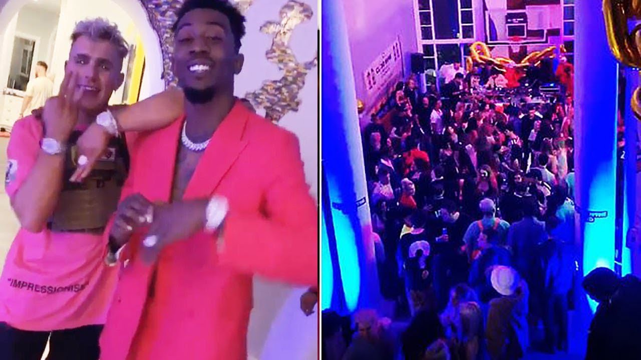 Everything That Happened At Jake Paul's Mansion Party! (HIGHLIGHTS ...