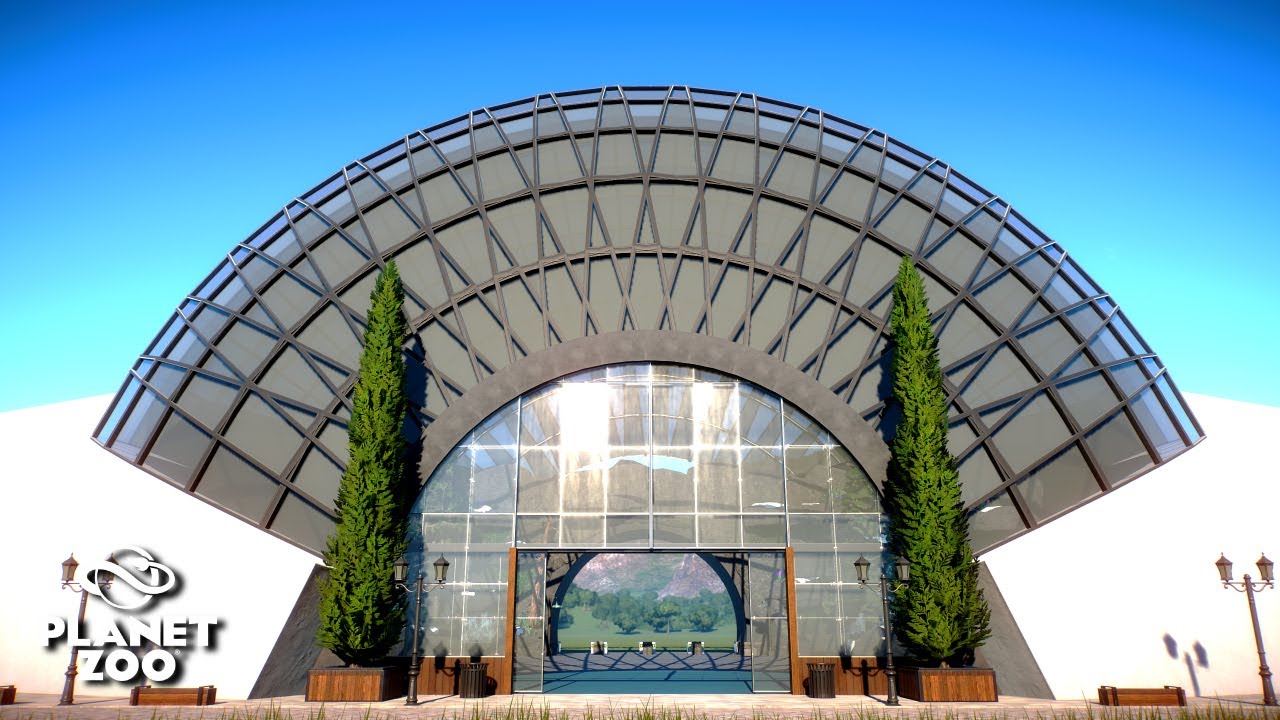 Planet Zoo | Polar Park ️ | Ep.1 Dome Entrance - YouTube