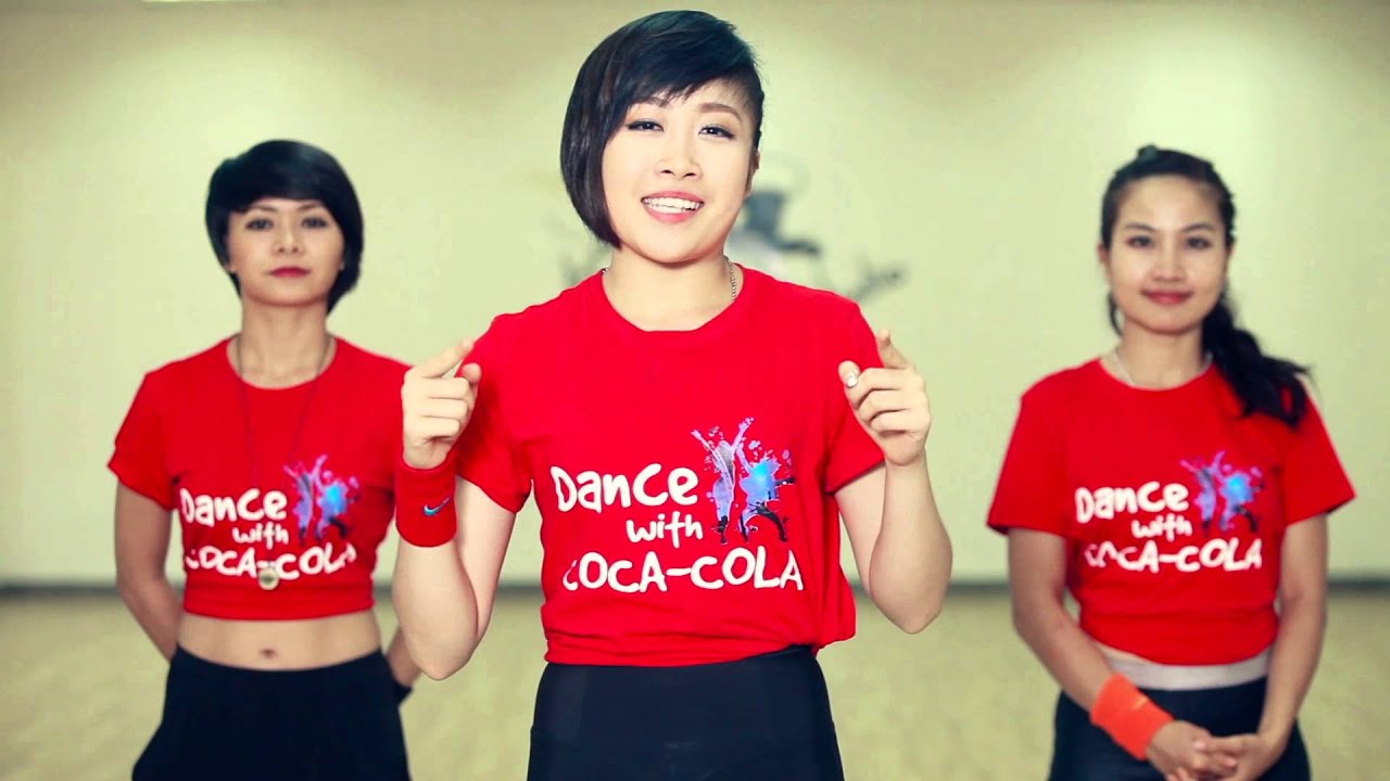 Clip hướng dẫn dạy nhảy Zumba "Dance with Coca-Cola" - YouTube