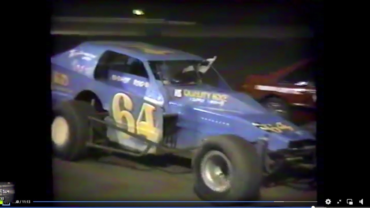 SPORTSMAN SPEEDWAY KNOX PA OUR JULY 29TH 1990 6 CYL A MAIN DONE - YouTube