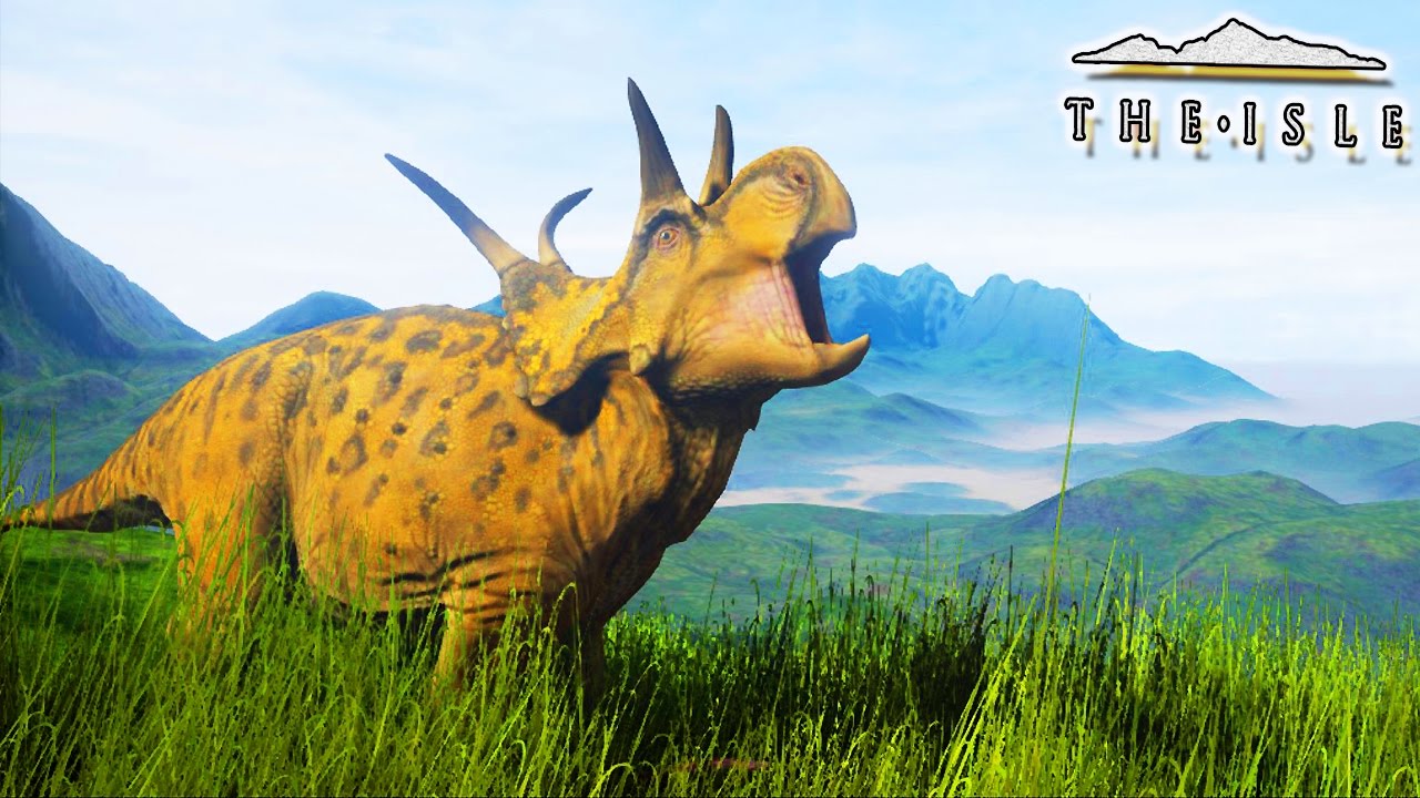 The Isle - Bebê Diablo, Ataque De T-rex | Vida De Dinossauro ...