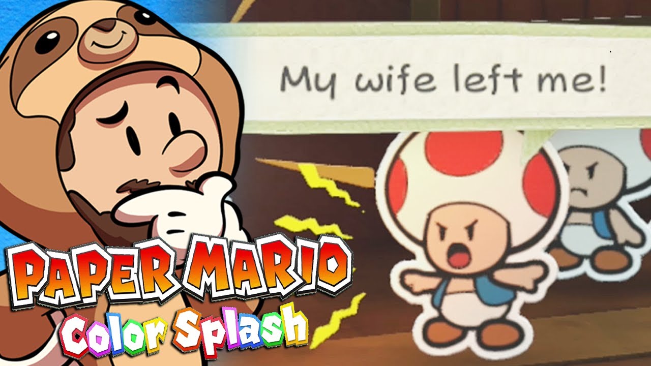These Toads are Lazy! | Paper Mario: Color Splash | Episode 29 - YouTube