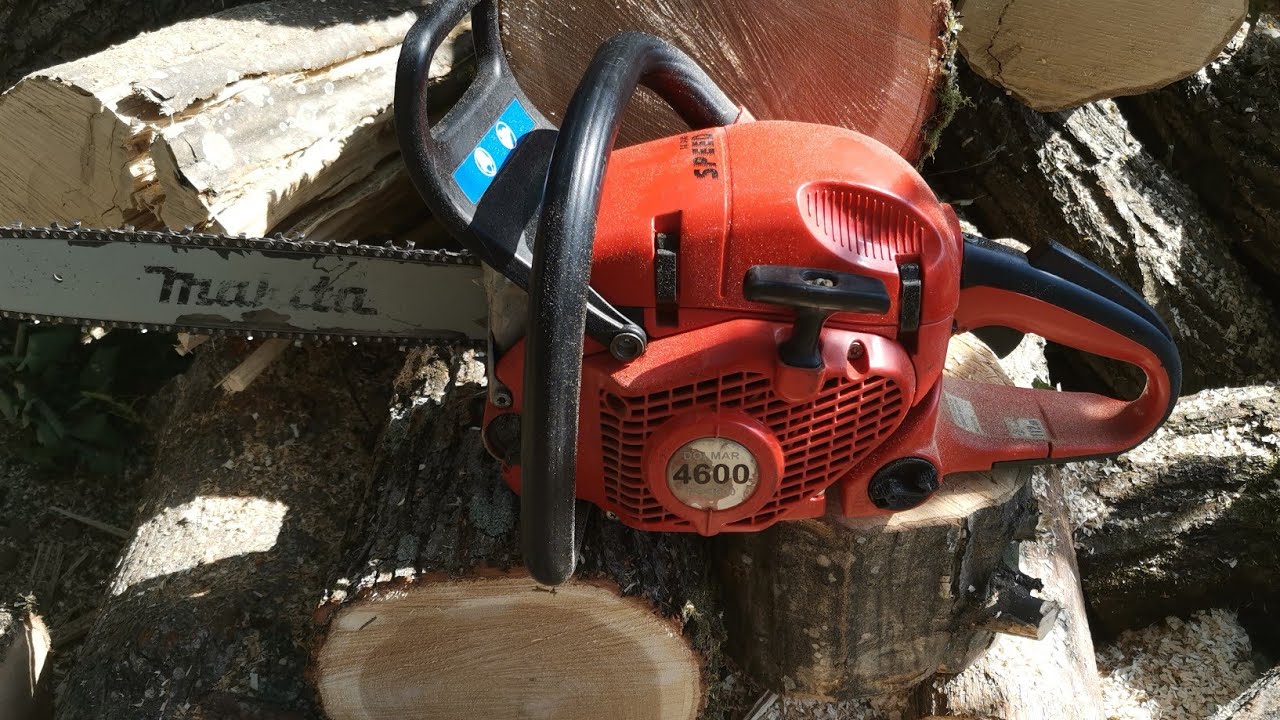 Chainsaw DOLMAR 4600-SPEED. 46cc-3,5 cp. STOC. - YouTube