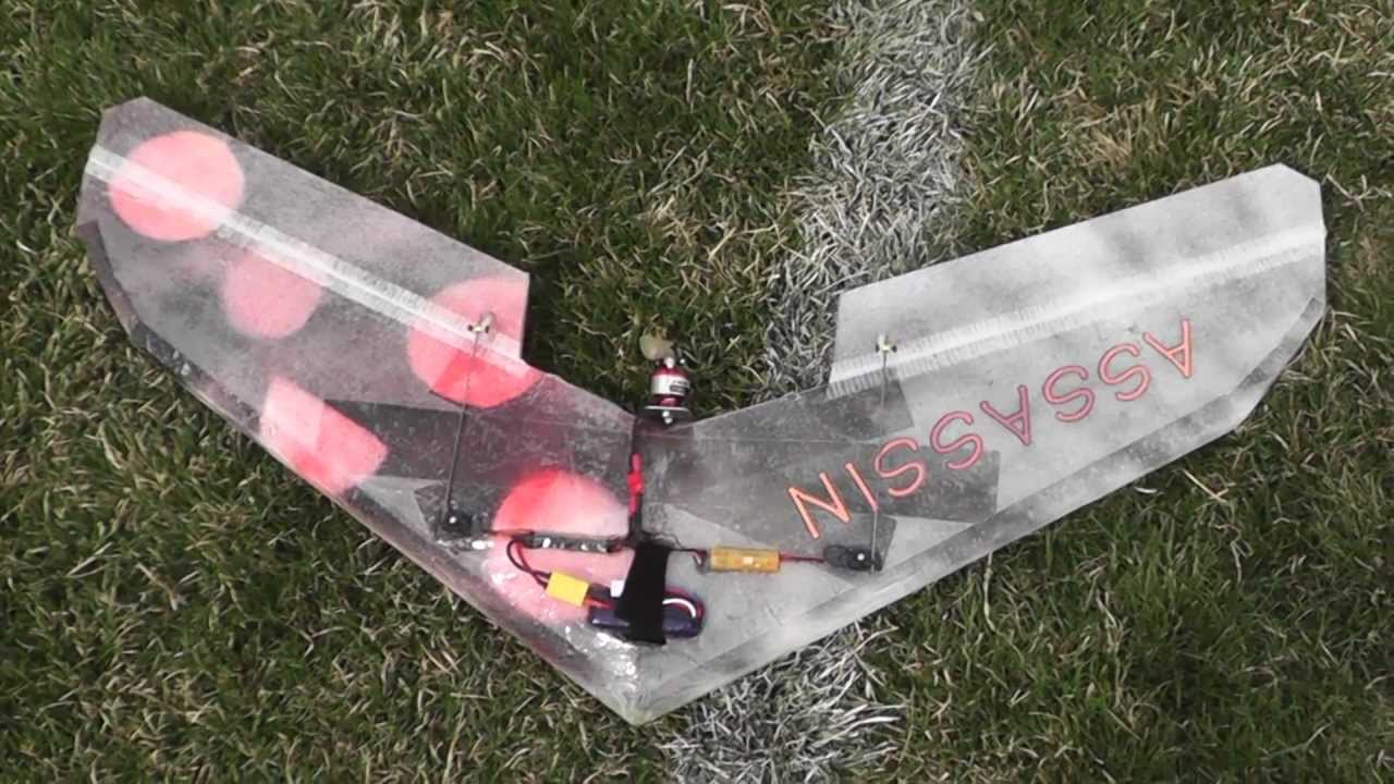 RC Plane Crashes into Brick Wall 4x and Survives - YouTube