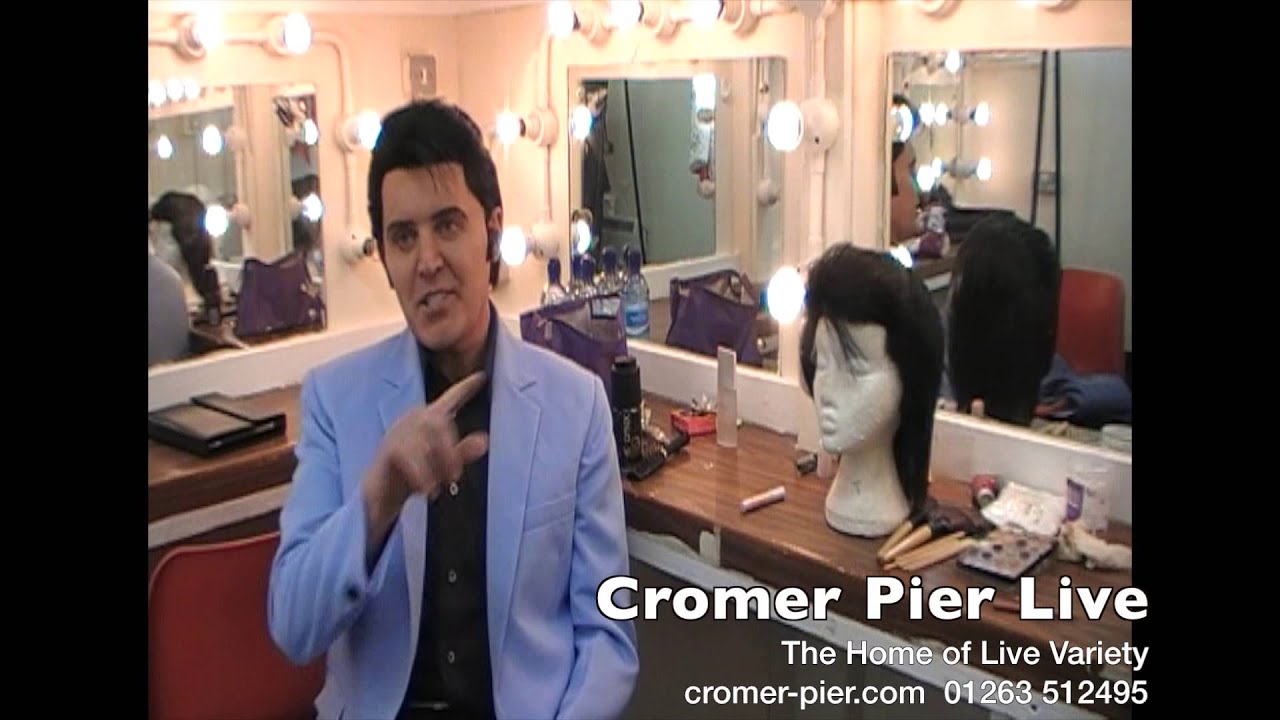 A Vision of Elvis Interview at Pavilion Theatre Cromer Pier - YouTube
