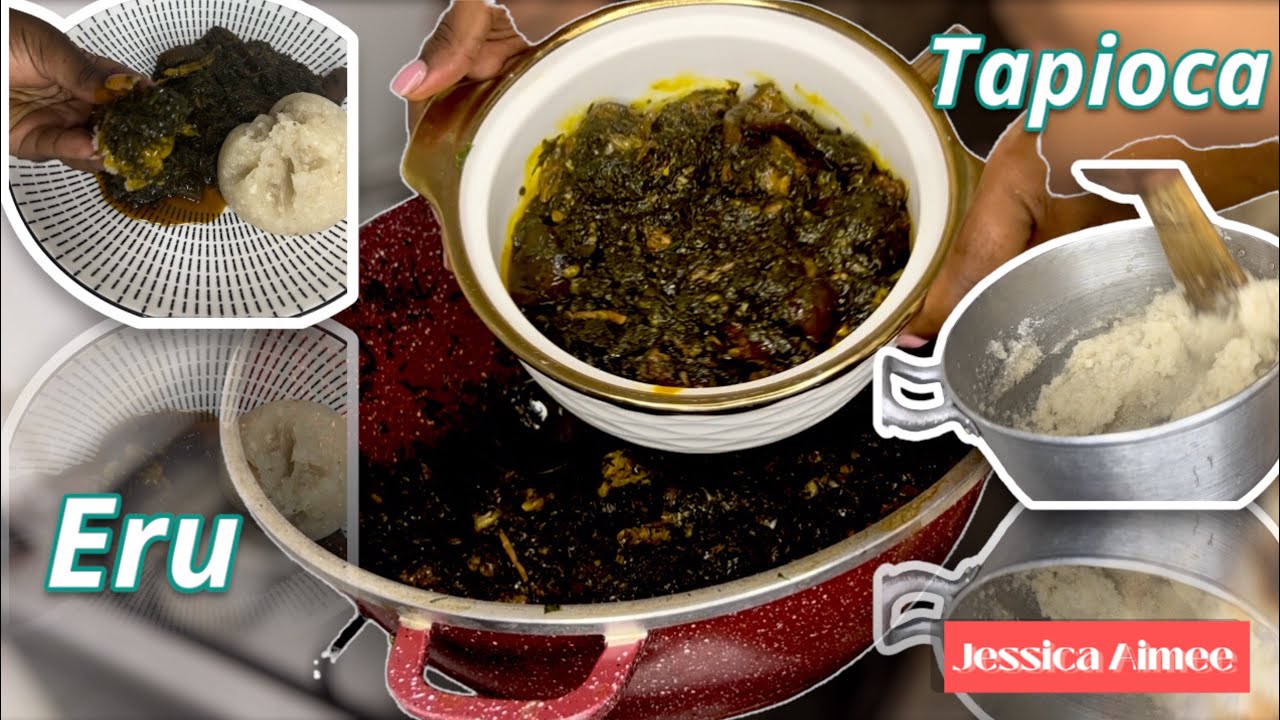 👩🏾‍🍳RECETTE FACILE DU ERU AVEC DU COUSCOUS TAPIOCA .ASTUCE POUR BIEN ...